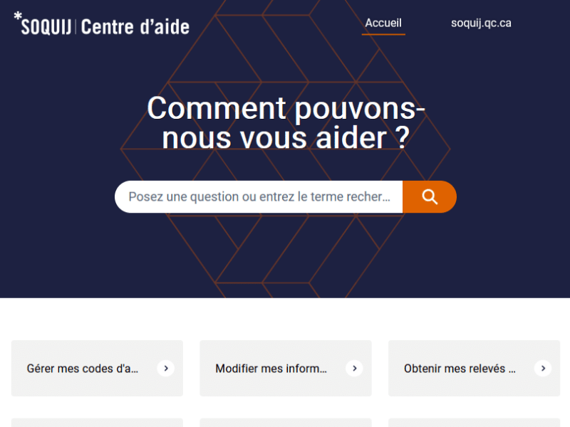 Découvrez le tout nouveau Centre d'aide de SOQUIJ sur aide.soquij.qc.ca ...